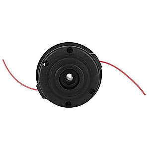 Lawn Mower Trimmer Head Replacement with Two Knob Brush Cutter Garden Tools Accessory