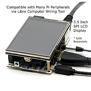 Libre Computer Le Potato Mini Single Board Computer with USB WiFi 4 and Heatsink (2GB WiFi 4, Libre Blue)
