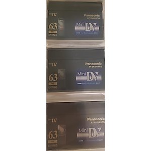 3 Mini DV MiniDV VIDEO TAPE CASSETTEs for Canon ZR850