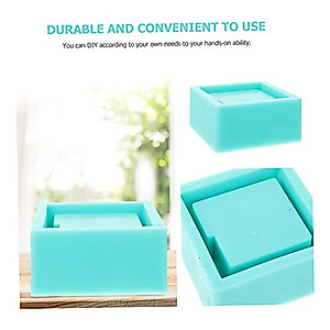 Silicone Flower Pot Mold Pot Planter Silicone Tray Mold Square Stand Candle Holder Crystal Resin Tray DIY Silicone Mold Flower Pot Silicone Mold Succulent Plants Holder Mold