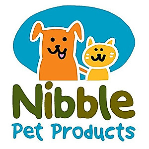 Nibble Pet Products Healthy Teeth Interactive Dog Toy Chew, Red