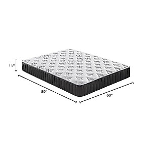 Primo International Dream 11in Tight Top Pocket Coil Mattress, Queen