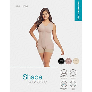 DELIÉ High Compression 086 Shapewear Tummy Control Fajas Colombianas Moldeadoras Extra Firm Shaper for Women