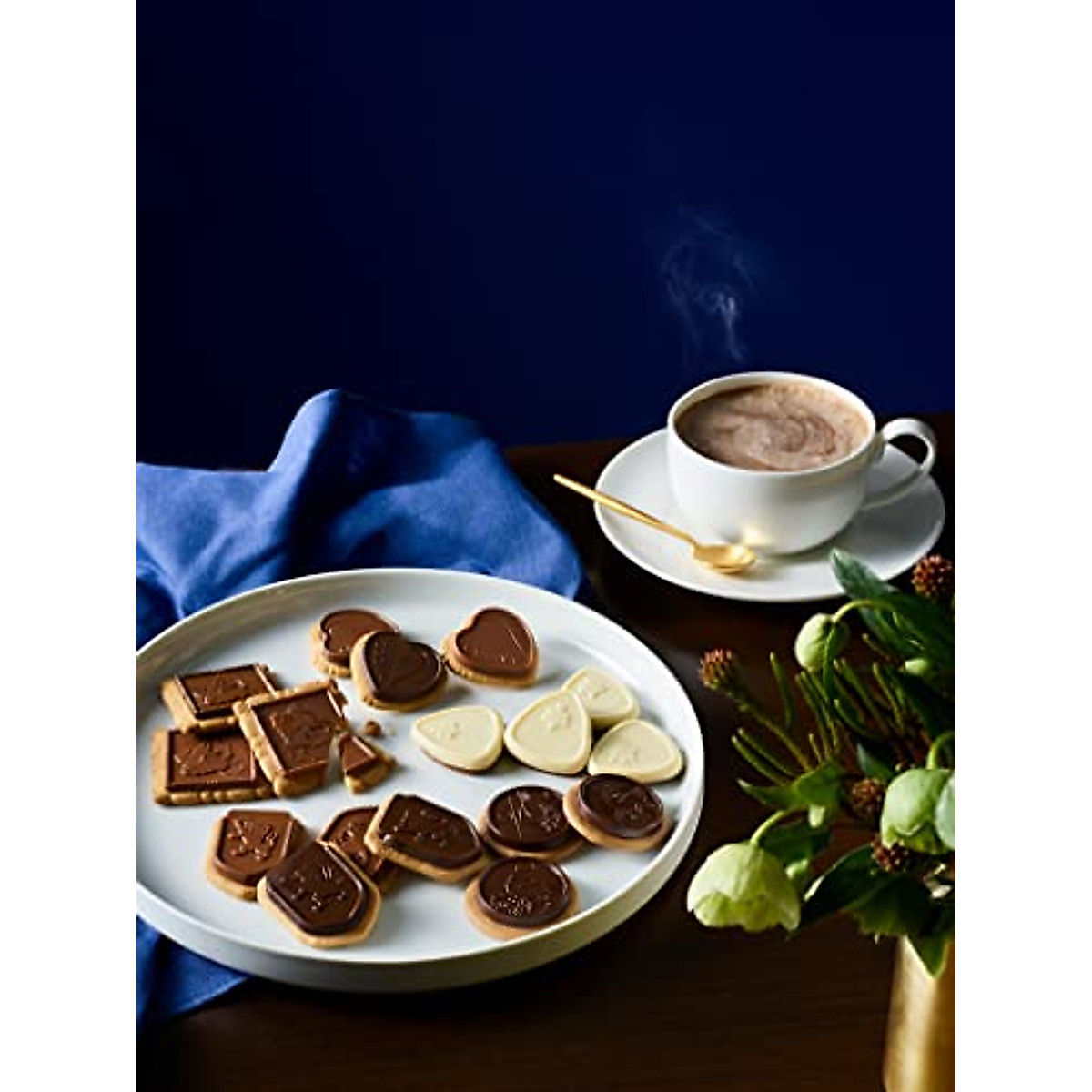 Godiva Chocolatier Assorted Chocolate Box of Biscuits, 32 pc, 9.1 oz