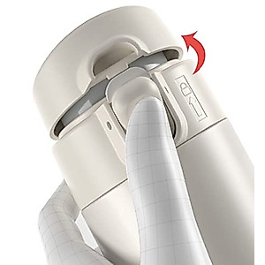 Vacuum Water Bottle Stainless-Steel Water Bottle Keep temperature hot-cold Bottle Travel Coffee (Black)