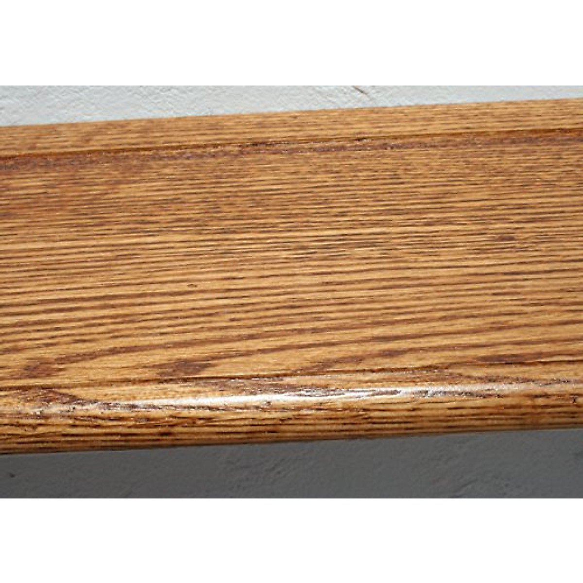 Solid Oak Wall Shelf (48" Wide, Country Medium (03))