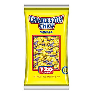 Charleston Chew Vanilla Flavor, Pack of 120 .25 Oz. Bars