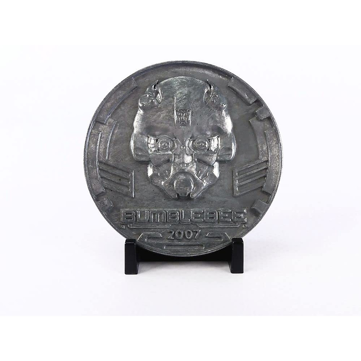 Transformers 1:24 1977 Chevy Camaro Bumblebee Die-cast Car with Coin, Toys for Kids and Adults