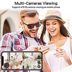 ViewHope Indoor Pet Security Camera - 2K WiFi Pet Camera, 2.4G & 5G Dual Band WiFi Indoor Security Camera 360, Pet Camera with Phone App, Dog Camera with Speaker, Indoor Cameras for Home Security