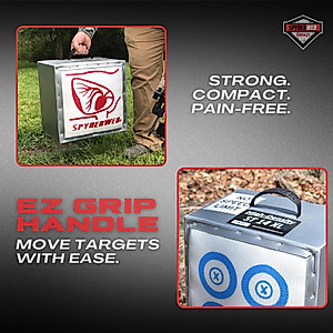 SpyderWeb ST14XL-Crossbow Archery Target for Shooting 500 FPS or More-14x14x13-Field Tip Only-No Speed Limit Stopping Power