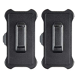 2 Pack Replacement Belt Clip Holster Compatible with OtterBox Defender Series Case for Apple iPhone 11 (6.1")
