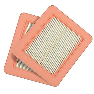 HIPA 17211-Z8B-901 Air Filter for Honda HRR2169VKA Harmony II HRR216 HRR216VKA HRR216PKA HRR2169PKA GCV160LAO GCV190LA Walk-Behind Lawn Mower (2 Pack)