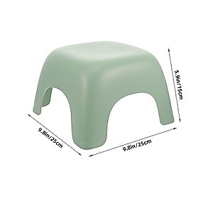 PRETYZOOM Mini Heavy Portable Household Plastic Stool Kids Stool Office Small Stool Bathroom Stool for Kids Footstool Bedside Stool seat Stool Sink Chair Outdoor Child Mini Stool