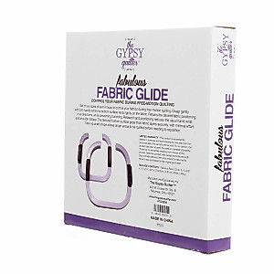 The Gypsy Quilter Fabulous Fabric Glide TGQ005, White, Regular