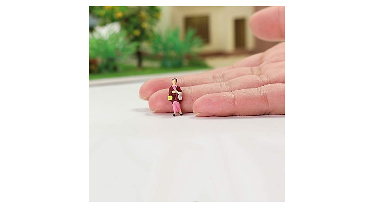 All Standing Pose Figures for HO Scale Model Trains - 40 Pack