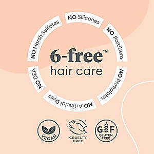 Briogeo Blossom & Bloom Ginseng + Biotin Volumizing Shampoo, Volumizing and Plumping for Fine, Thin, Limp Hair, Vegan, Phalate & Paraben-Free, 8 oz