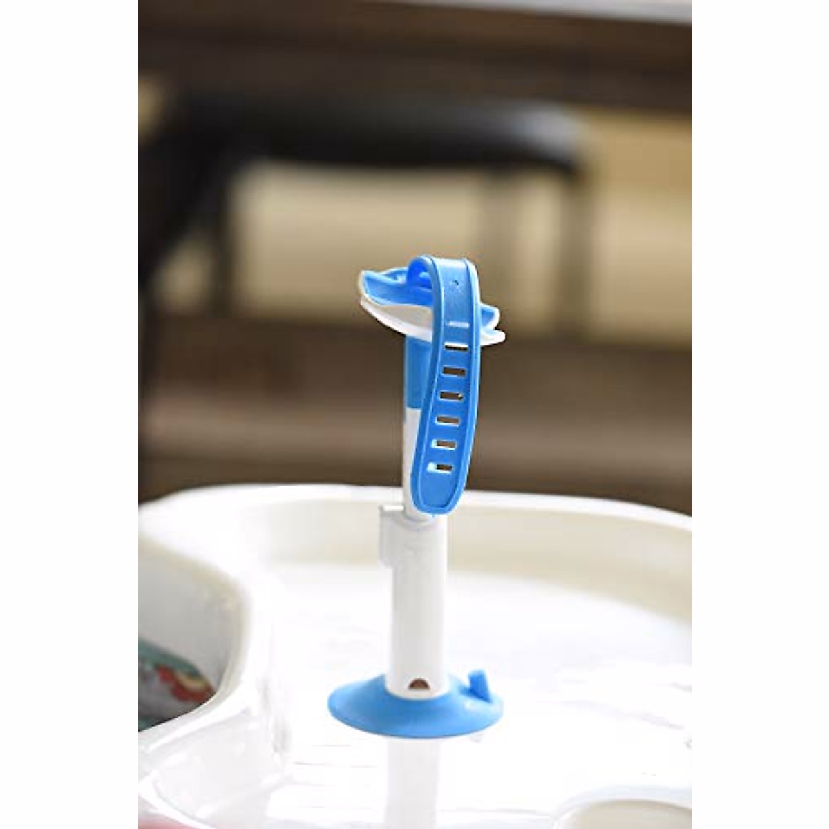 Babaste Baby Bottle Holder | Hands-Free Feeding That Improves Hand Eye Coordination, and Motor Skills | Keep Bottles Secure & Off The Floor | Color: Blue