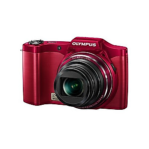 Olympus SZ-14 Red Digital Camera - International Version (No Warranty)