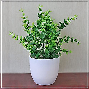 YESBAY Artificial Bonsai Fadeless Vivid Simulation Bonsai Delicate Eco-Friendly Beautiful Scene Layout 4