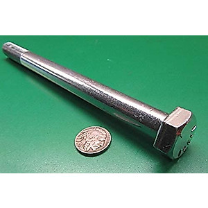Grade 5 Zinc Steel Hex Bolts RH PT 5/8"-18 x 8.00" Length