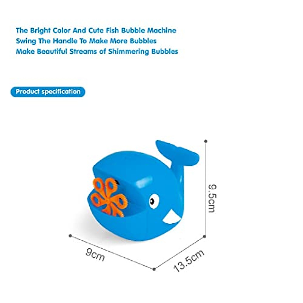 Wanna Bubbles Dolphine Bubble Machines | Animal Bubble Blower | Battery Operated Bubble Toy | (Dolphin, Pink)