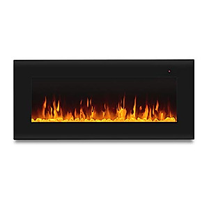 Real Flame Corretto Electric Fireplace, 40", Black