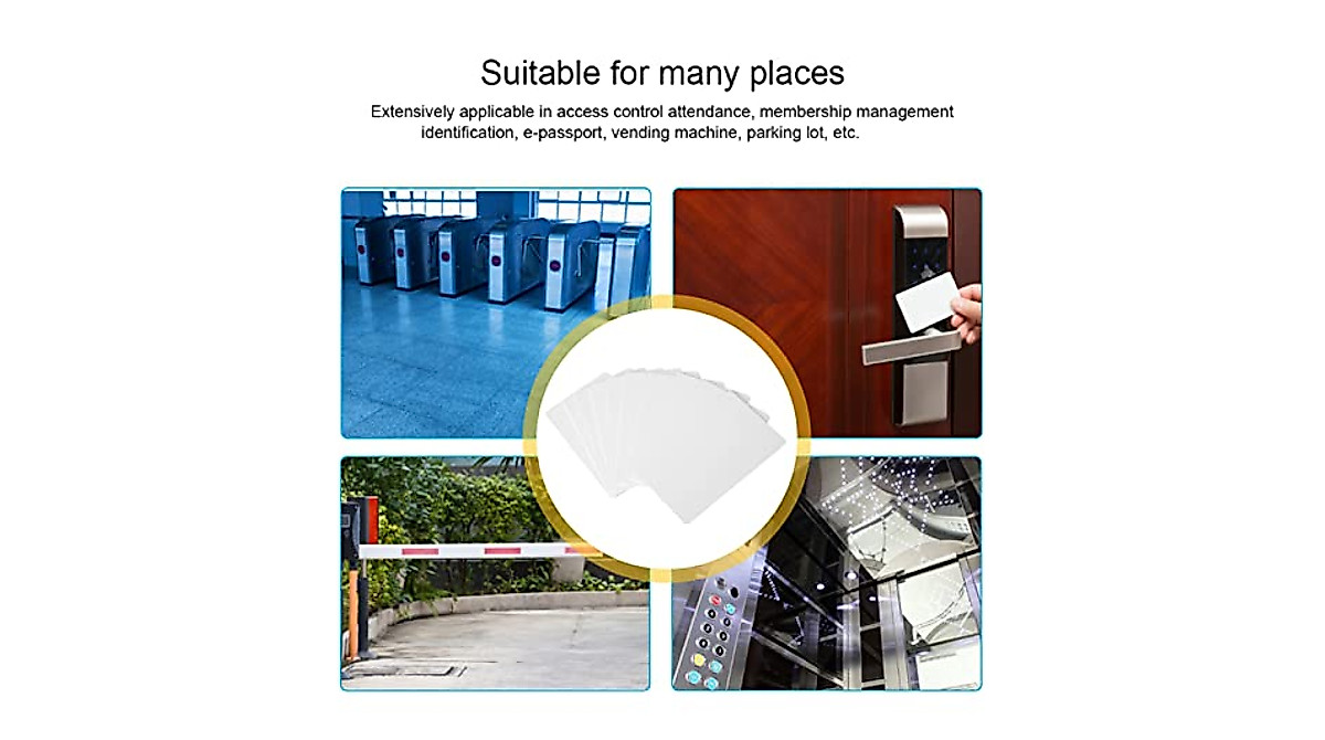 125kHz SmartProximity ID Card Set - 100pcs Contactless Read Only Access ...