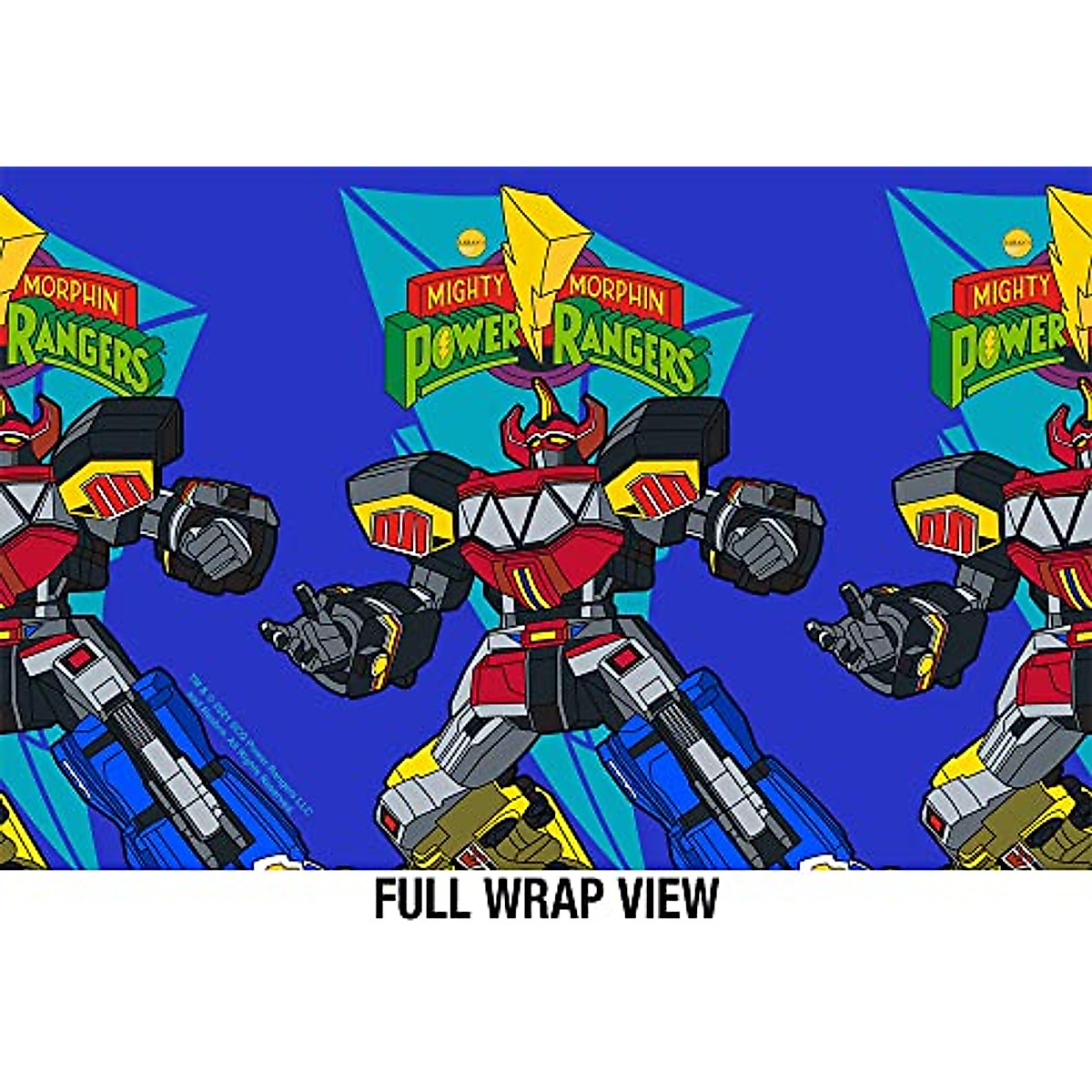 Power Rangers OFFICIAL Megazord Power 18 oz Insulated Water Bottle, Leak Resistant, Vacuum Insulated Stainless Steel with 2-in-1 Loop Cap