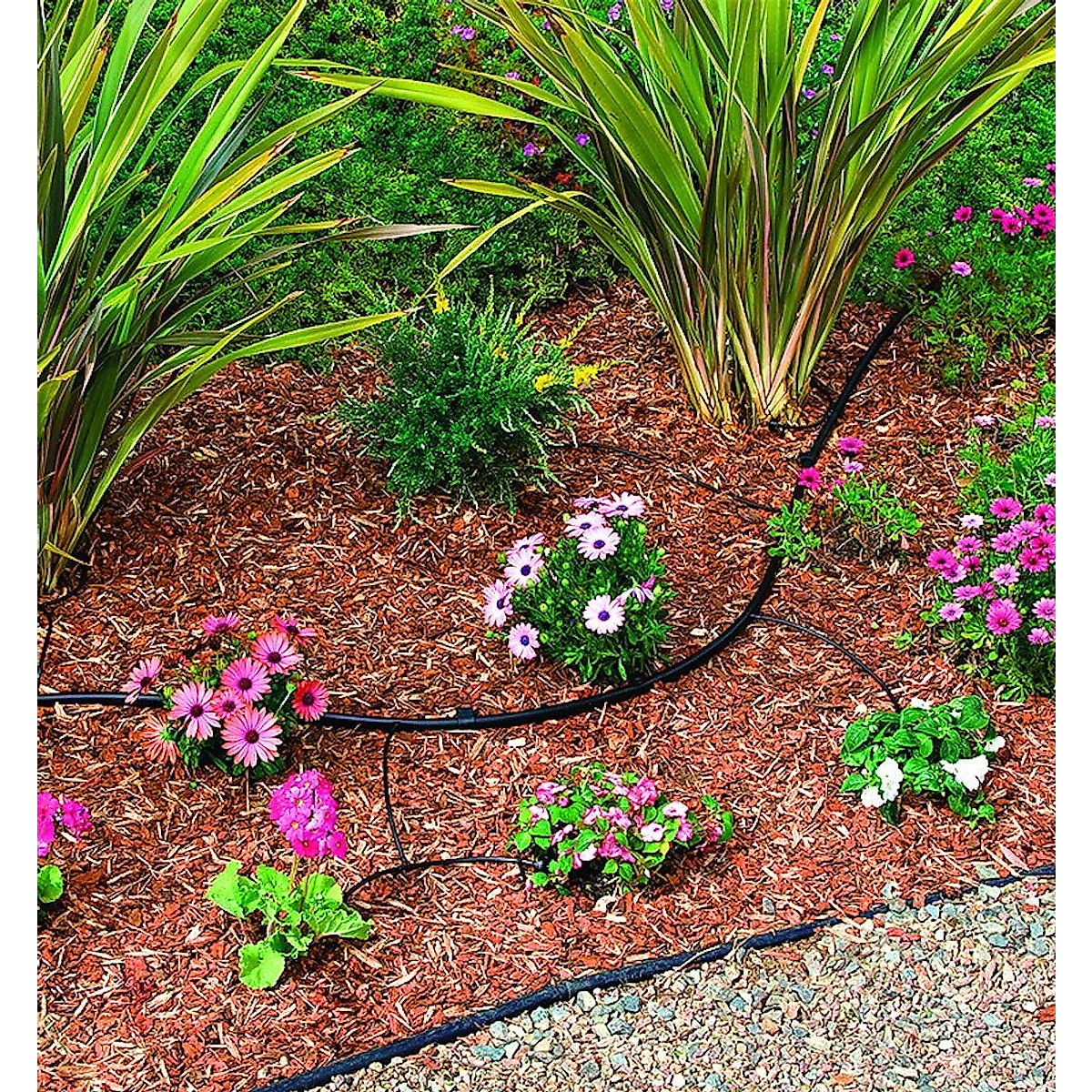 25-PACK - 1/2" compression elbow, drip irrigation 90 Degree Connector fitting Fits Drip Tubing Size .700, .704 & .690 OD