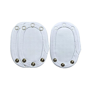 Baby Bodysuit Onesies Extender pack of 3 (Variety Pack, 2 Different Size snaps)