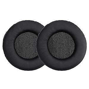 kwmobile Ear Pads Compatible with Pioneer HDJ-1000/HDJ-2000/HDJ-1500 Earpads - 2X Replacement for Headphones - Black