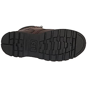 Cat Footwear mens Second Shift Work Boot, Dark Brown, 10.5 US