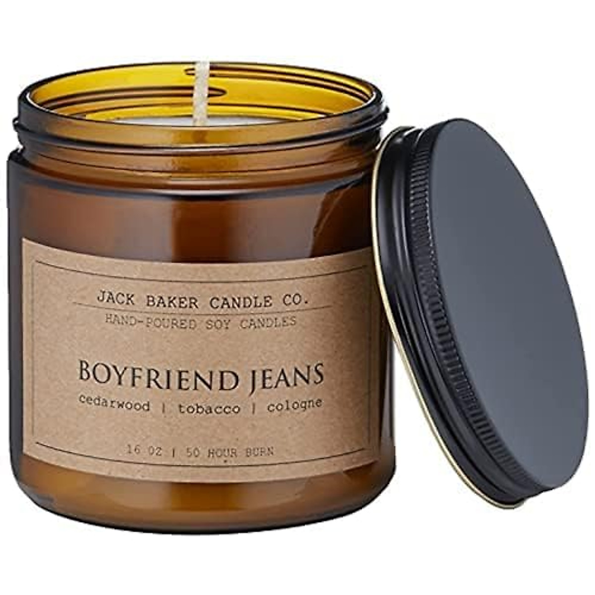 Jack Baker Candle Co. - 16 oz. Boyfriend Jeans Candle