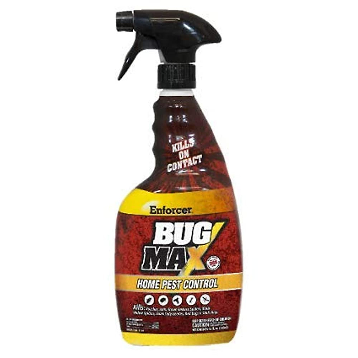 Enforcer BugMax Home Pest Control EBM128 (Case of 4) Kills roaches, Ants, Fleas, Ticks, termites, Carpenter Ants, Brown Recluse Spiders, Black widows, Carpenter Bees and bedbugs