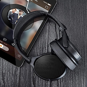 Betron EMR90 Foldable Wireless Bluetooth Headphones Over Ear with Microphone Mic Deep Bass