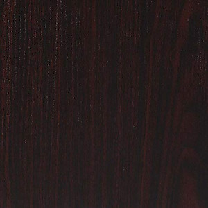 Convenience Concepts Designs2Go Double Trestle Desk with Shelves, Espresso