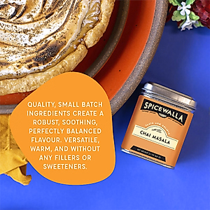 Spicewalla Masala Chai Spice | Tea, Latte, Coffee, | Unsweetened Powdered Spice