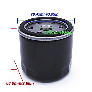 12 050 01-S 1205001-S 12 050 01-S1 Oil Filter for Kohler Engine for Troy Bilt Bronco Lawn Mower CV15 CV17 CV18 CV20