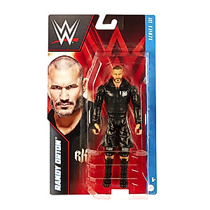 Mattel WWE Basic Action Figure, Randy Orton, Posable 6-inch Collectible for Ages 6 Years Old & Up