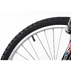 TITAN Trail 21-speed Suspension Women's Mountain Bike, 17-Inch Frame, Black and Teal