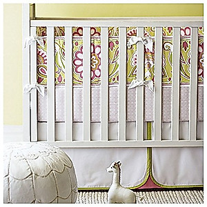 Serena & Lily Lola Crib Skirt- Green