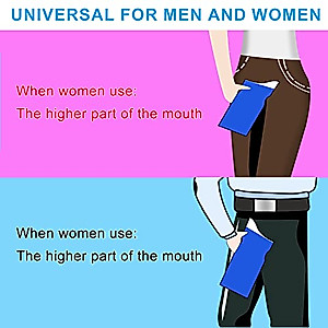 Moodooy Emergency Portable Urine Bag, 12pcs Travel Urinal Bag, Disposable Urine Bag can be Used for Emergency Situations Such as Traffic Jams, Vomiting, Camping, etc. Unisex Urinal Bag.