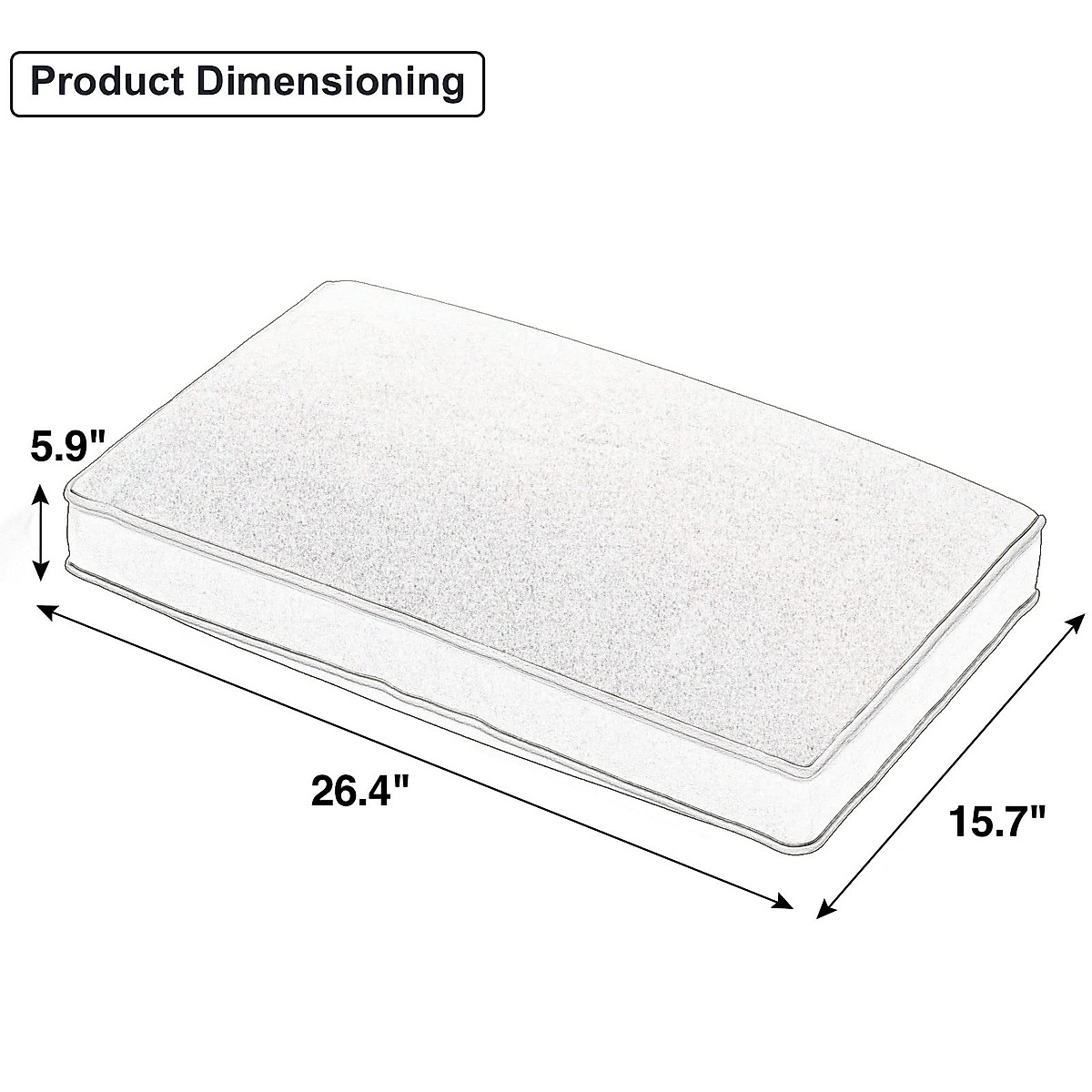 Belffin Velvet Back Cushion for Modular Sofa Rectangle Throw Pillows Soft Back Cushion (Blue)