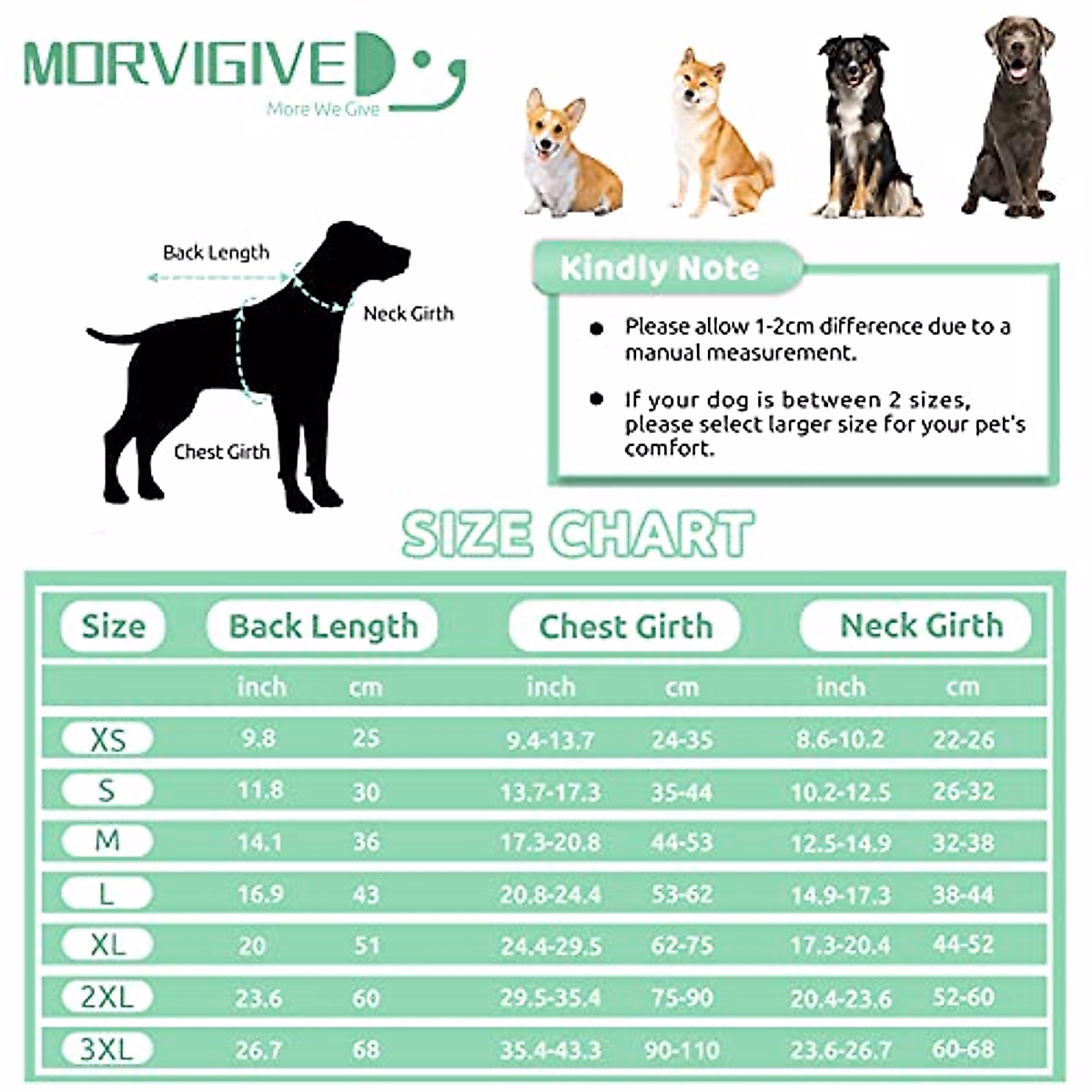 MORVIGIVE Reversible Plaid Winter Dog Coats, Waterproof British Style Puppy Snow Jacket with Harness Hole High Collar, Windproof Cold Weather Dog Vest Warm Pet Apparel for Small Medium Large Dogs
