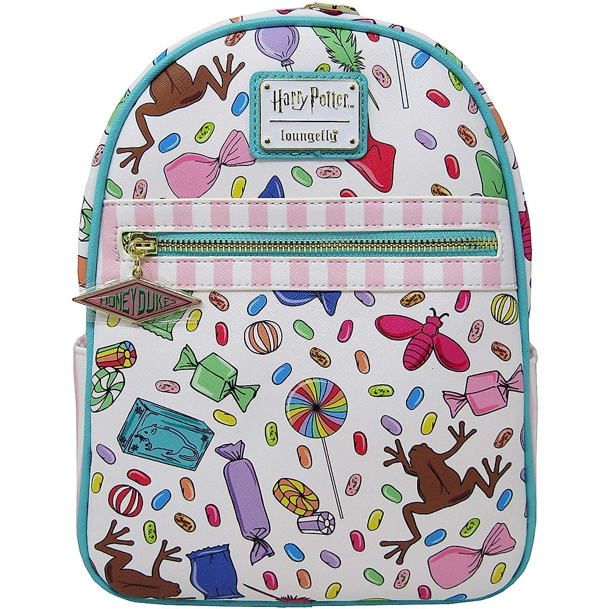 Loungefly x Harry Potter Honeydukes Candy Printed Mini Backpack (One Size, Multicolored)