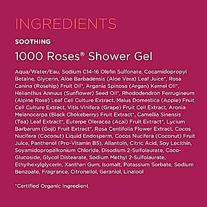 Andalou Naturals 1000 Roses Soothing Shower Gel, 8.5 Ounce