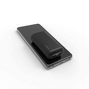 Portable Charger with Built-in USB-C Cable,10000mAh 18W PD Fast Charging Power Bank.Ultra-Compact Battery Pack Compatible with iPhone 15,15 Plus,15 Pro,Samsung Galaxy S23,S22,S21,Moto,LG (Black)