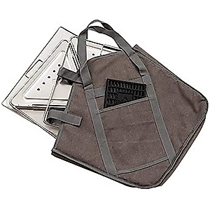 RMENST Charcoal Grill Portable Folding BBQ Grill Barbecue Desk Outdoor Stainless Steel BBQ for Picnic Garden Terrace Camping Travel