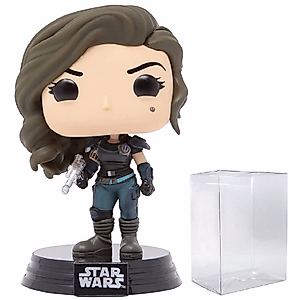 POP Star Wars: The Mandalorian - Cara Dune Funko Pop! Vinyl Figure (Bundled with Compatible Pop Box Protector Case) Multicolor 3.75 inches