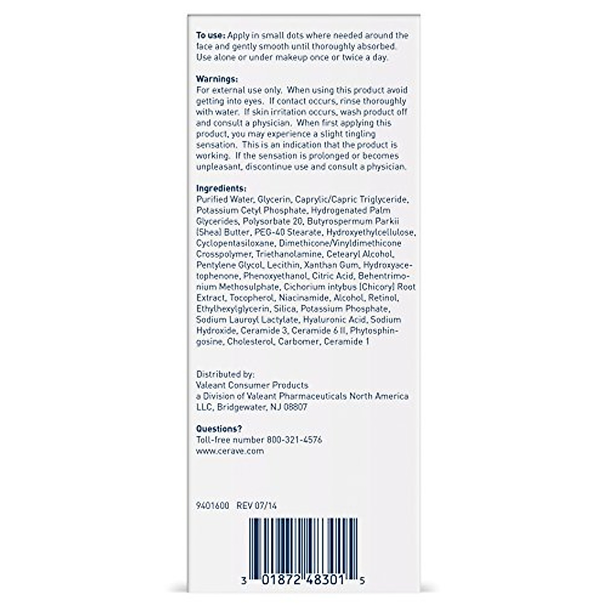 CeraVe Anti Aging Retinol Serum | Cream Serum for Smoothing Fine Lines and Skin Brightening | With Retinol, Hyaluronic Acid, Niacinamide, and Ceramides | 1 Ounce